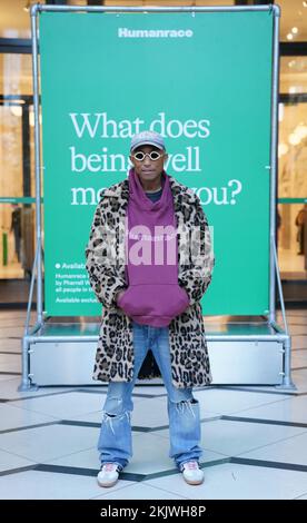Pharrell Williams launches his skin care range Humanrace, during a ...