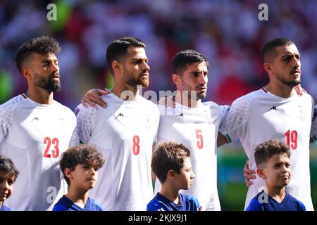 Iran's Milad Mohammadi during the FIFA World Cup Group B match at the ...