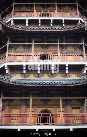 North Temple Pagoda (Beisi Pagoda) at the Bao'en Temple complex in ...
