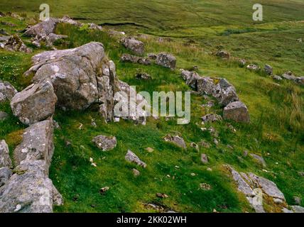 Dun Gerashader Iron Age promontory enclosure (fort), Isle of Skye ...