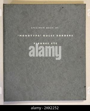 There is something very reassuring about these old typography specimen ...