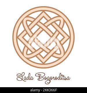 Lada Bogoroditsa, Lada Mother of God, an ancient Slavic symbol, Lada ...
