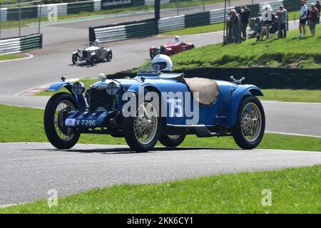 John Reeve, Riley Brooklands, Melville and Geoghegan Trophies Race, a ...