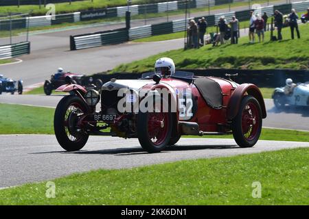 Nigel Dowding, Riley Brooklands, Melville and Geoghegan Trophies Race ...