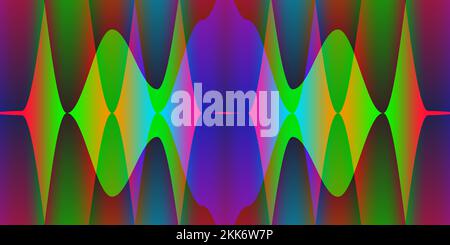 A variety of colourful patterns that are loosely art deco Stock Photo ...