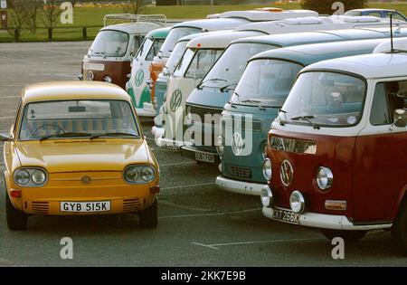 VOLKSWAGON ENTHUSIAST'S MEET AT LUMPS FORT, SOUTHSEA, HANTS ANGIE ...
