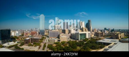 Panoramic view over the city of Dallas Texas - DALLAS, UNITED STATES ...