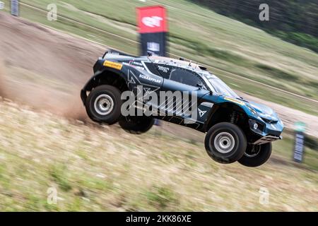 Klara Andersson (SWE)/Nasser Al-Attiyah (QAT), Abt Cupra XE during the ...