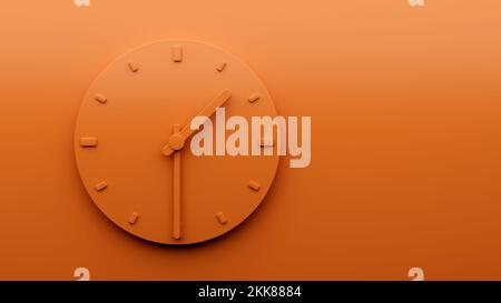 wall clock showing time at half past eight thirty 0830 2030 Stock Photo ...