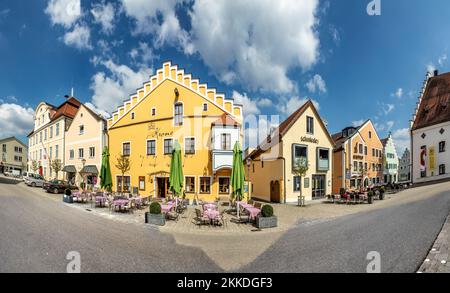 famous old buildings in Beilngries Stock Photo - Alamy