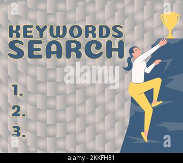 Text caption presenting Search Analytics. Internet Concept investigate ...