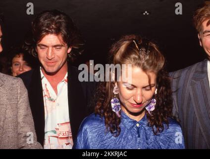 Mel Gibson and Robyn Moore at the "Ruthless People" Century City ...