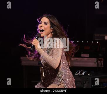 Hollywood, USA. 25th Nov, 2022. Gloria Trevi performs on stage at the ...