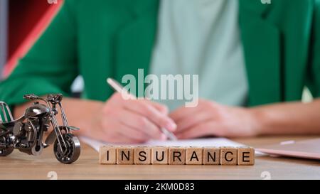 Word Policy. Wooden small cubes with letters isolated on black ...