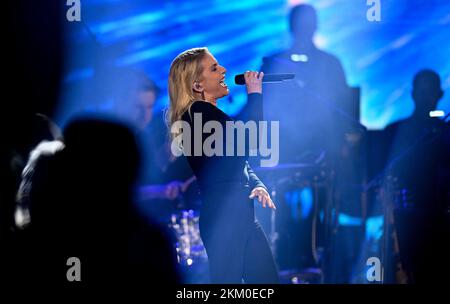 Leipzig, Germany. 12th Oct, 2022. German pop singer and songwriter ...