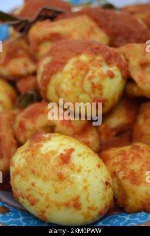 Telor Balado (Egg in Spicy Chili Sauce) delicious food from Indonesia ...