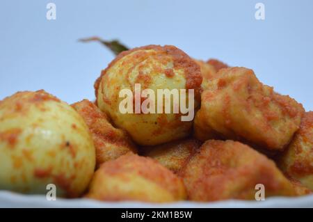 Telor Balado (Egg in Spicy Chili Sauce) delicious food from Indonesia ...