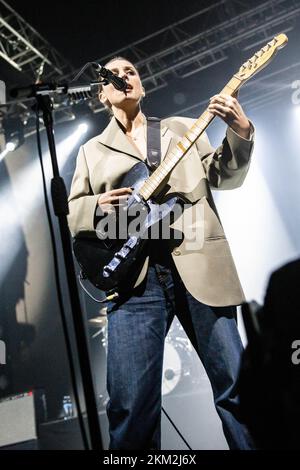 Milan Italy. 25 November 2022. The English rock band WOLF ALICE ...