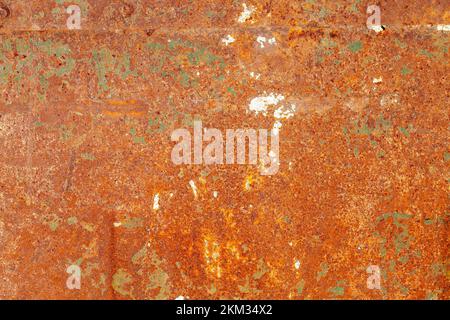 metal surfaces covered with rust and paint residues, metal surface ...