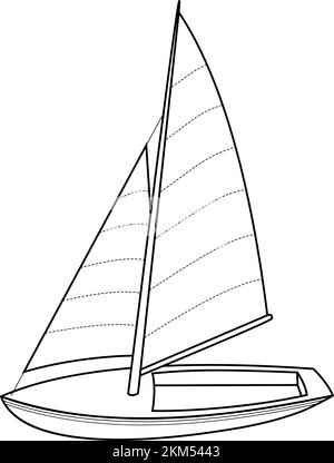 elements ships Black white vector outline or line art file for cnc ...