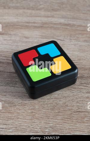 Electronic Memory Game Memory Game 4 Keys Ability Stock Photo - Alamy