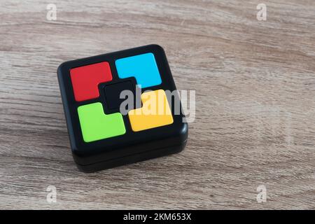 Electronic Memory Game Memory Game 4 Keys Ability Stock Photo - Alamy