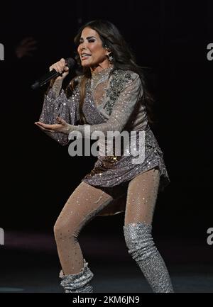 Hollywood, USA. 25th Nov, 2022. Gloria Trevi performs on stage at the ...