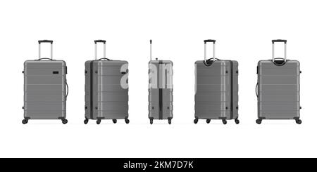 A 3D rendering of airport set in blue background Stock Photo - Alamy