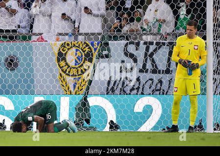 Sami Alnaji during the FIFA World Cup Qatar 2022 Group C match between ...