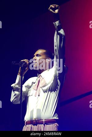 Belgian singer Stromae performing in Montreal,Quebec,Canada Stock Photo ...