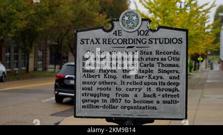 Famous Stax Recording Studios in the city of Memphis - MEMPHIS, UNITED ...