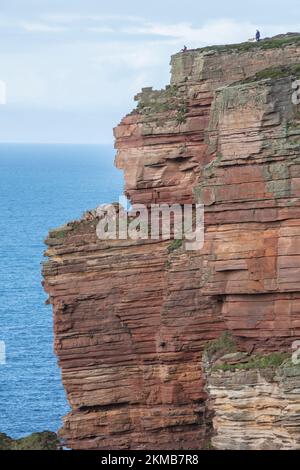 The Old Man of Hoy is a 449-foot sea stack on Hoy, part of the Orkney ...