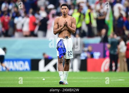 Al Khor, Katar. 25th Nov, 2022. v.l. Giovanni Reyna (USA), Jude ...