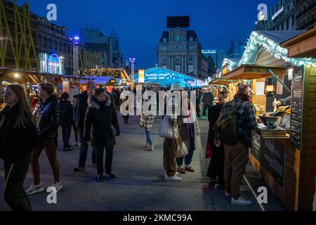 Illustration picture shows the Plaisirs d'Hiver/ Winterpret/ Winter ...