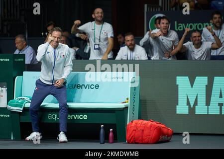 Malaga, Spain. 26th Nov, 2022. Denis Shapovalov of Canada Credit ...