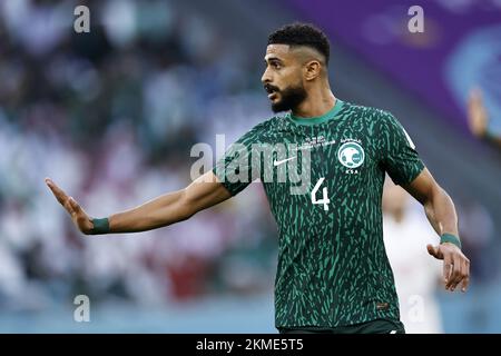 DOHA - Abdulelah Al Amri of Saudi Arabia during the FIFA World Cup ...