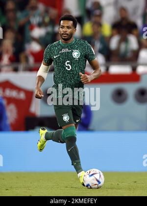 DOHA - Ali Al Bulayhi of Saudi Arabia during the FIFA World Cup Qatar ...