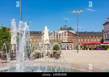 Saverne [Zabern, Zawere): Château des Rohan Castle in Alsace (Elsass ...