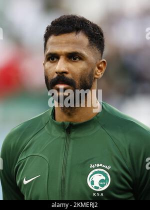 DOHA - Saudi Arabia goalkeeper Mohammed Al Owais during the FIFA World ...
