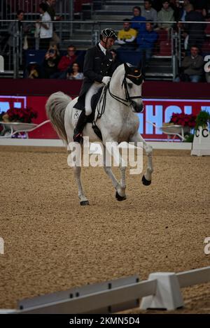 Juan Antonio JIMENEZ COBO riding EUCLIDES MOR, Equestrian, Dressage ...