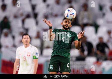 DOHA - Abdulelah Al Amri of Saudi Arabia during the FIFA World Cup ...