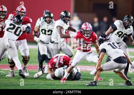 Bloomington, United States. 26th Nov, 2022. Indiana Hoosiers running ...