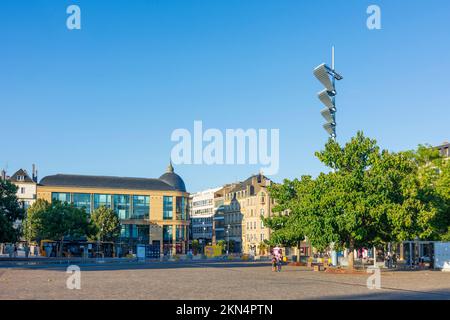 Metz: square Place de la Comedie, opera and theatre Opéra-Théâtre in ...