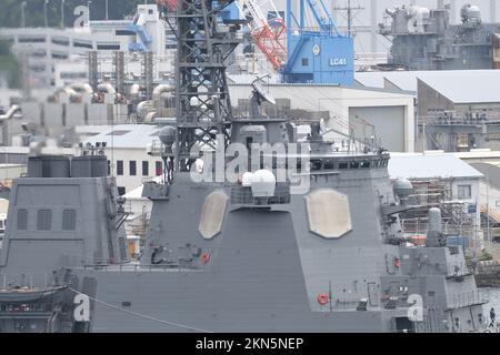 Kanagawa Prefecture, Japan - May 30, 2021: Japan Maritime Self-Defense ...