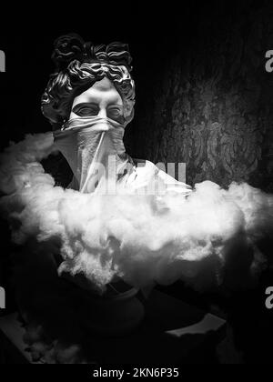 "Apollo" Exhibition Banksy in the Technikum in Mülheim-Ruhr Stock Photo ...