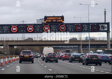 M4 Exit 4 to M25 Motorway, Berkshire, England, United Kingdom Stock ...