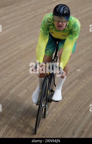 Matthew GLAETZER of Australia in the Men's sprint cycling at the 2022 ...