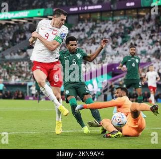 DOHA - Ali Al Bulayhi of Saudi Arabia during the FIFA World Cup Qatar ...