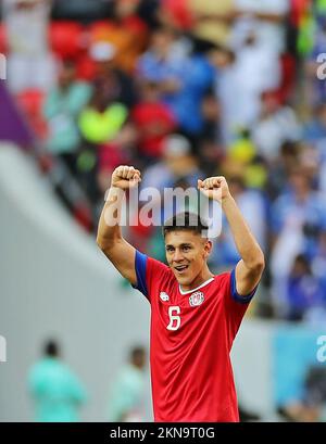 Óscar Duarte da Costa Rica during the FIFA World Cup Qatar 2022 match ...