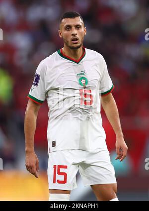 Selim Amallah of Morocco during the FIFA World Cup 2022, third place ...